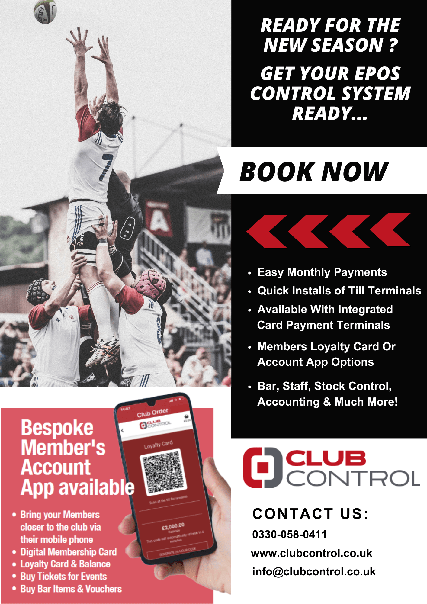 Is Your Rugby Club Ready For The New Season? – Club Control